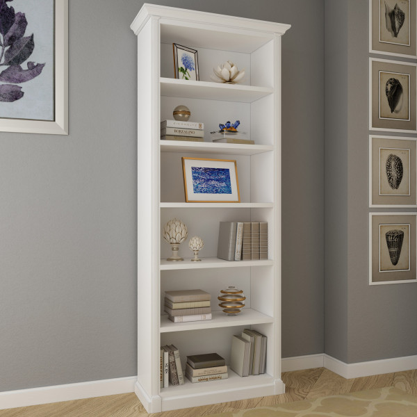 Libreria in legno su misura, classica ed elegante